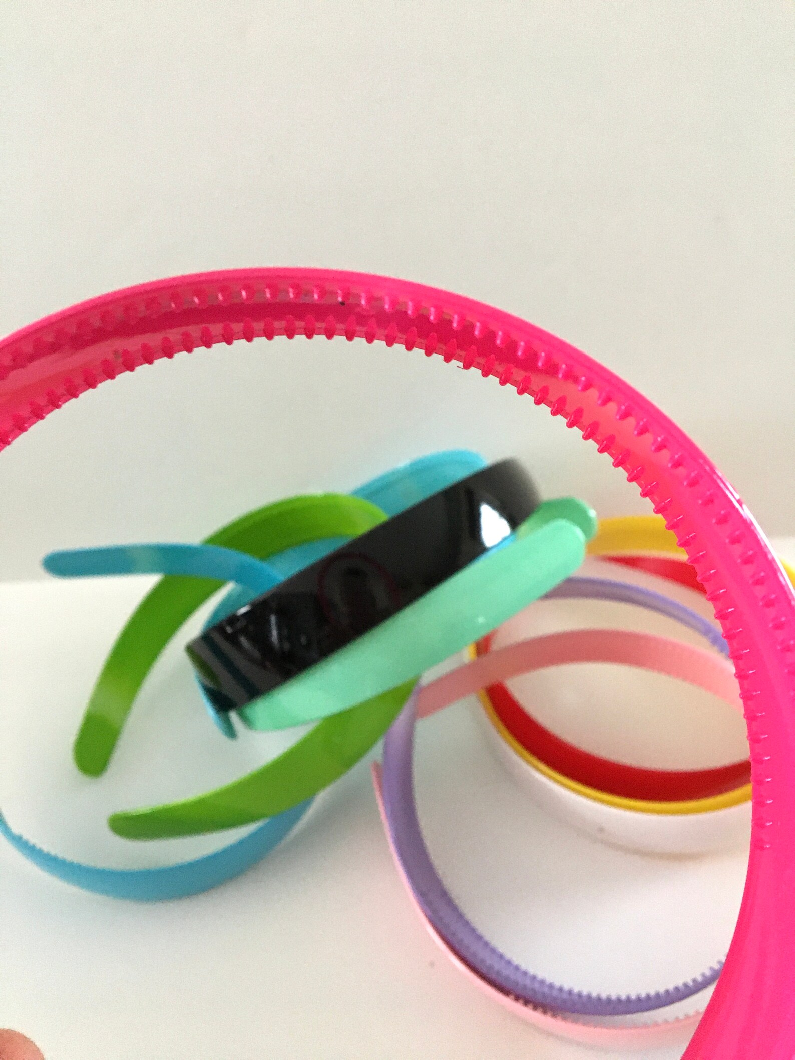 Colored Headbandsplastic Headbandblank Headbandteeth Women - Etsy