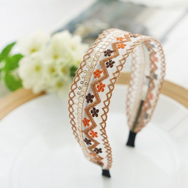 Ribbon Headband - Etsy