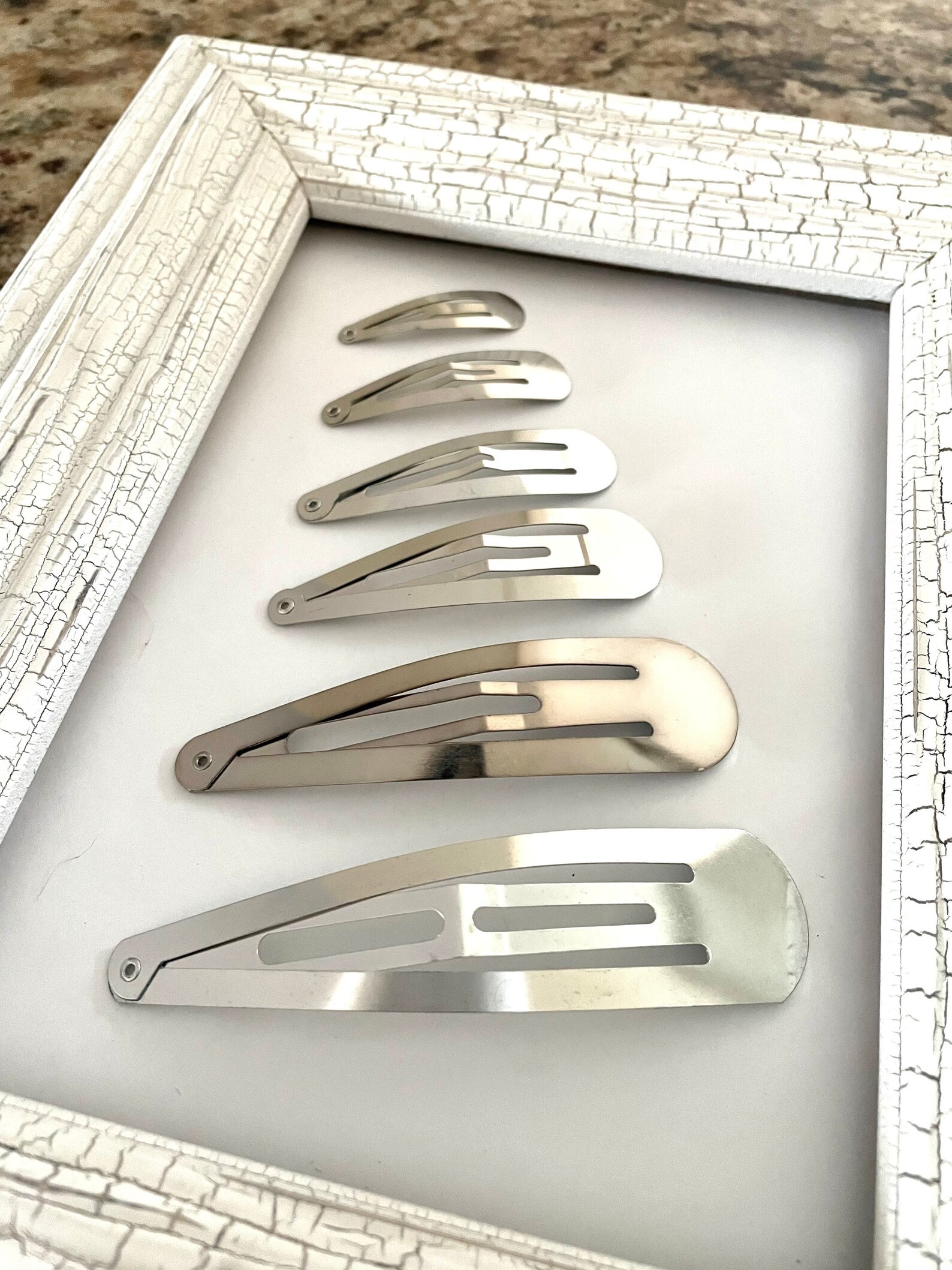 10 Pcs,silver Snap Clips,snap Clips,snap Clip,big Snap Clip,baby Snaps ...