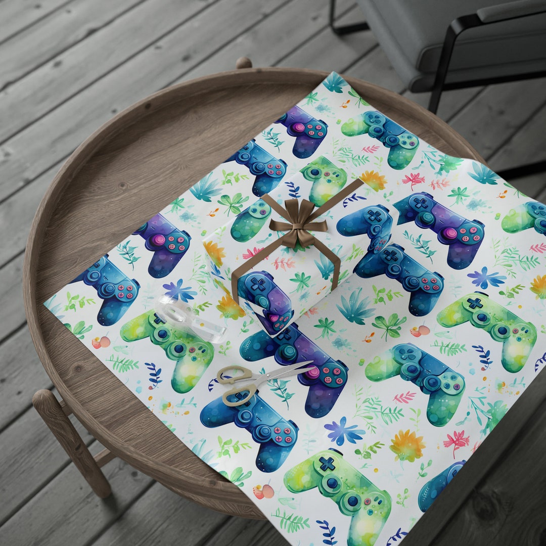 GAMING CONTROLLER Wrapping Papers - Etsy