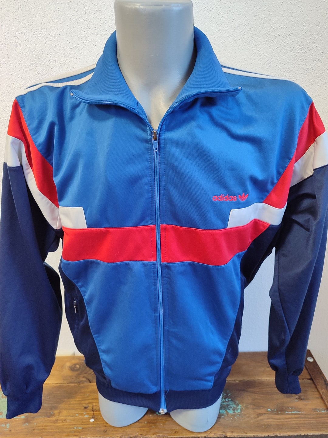 Rare Vintage Adidas 80s / 90s Sports Jacket / Track Top Colourful Bright Classic - Etsy