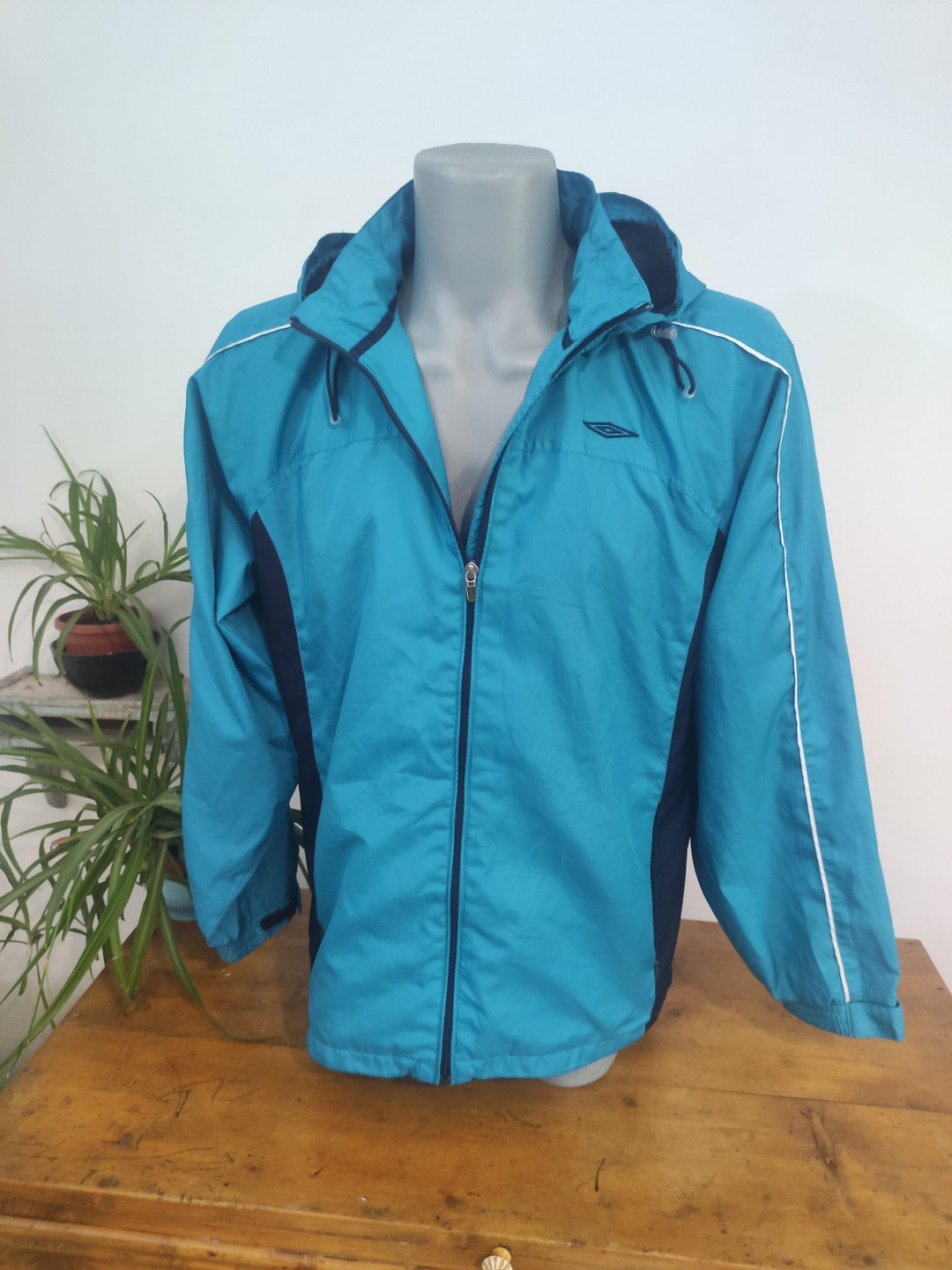 Vintage Blue Umbro Jacket/ Track Top Tracksuit Coat - Etsy