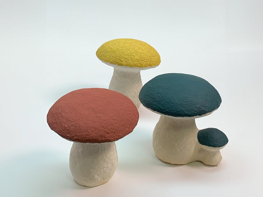 Mycelium Mushroom, Mushroom Decor, Mushroom Sculpture, Garden Decor ...