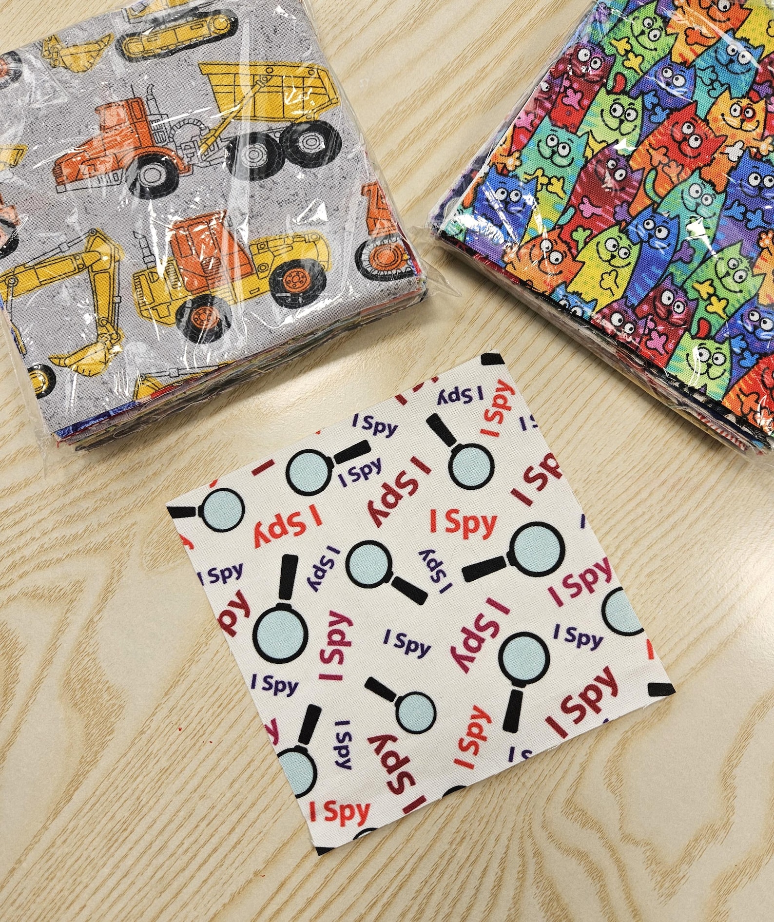 I Spy Blocks - Precut 5" Squares for DIY Quilt - Etsy