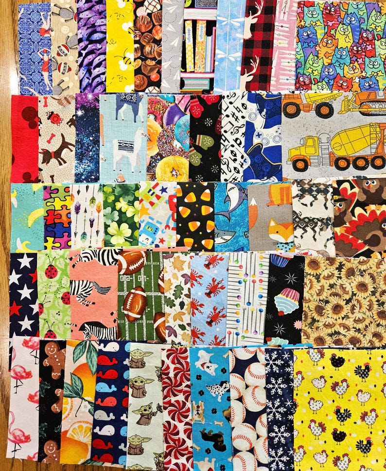 I Spy Blocks - Precut 5" Squares for DIY Quilt - Etsy
