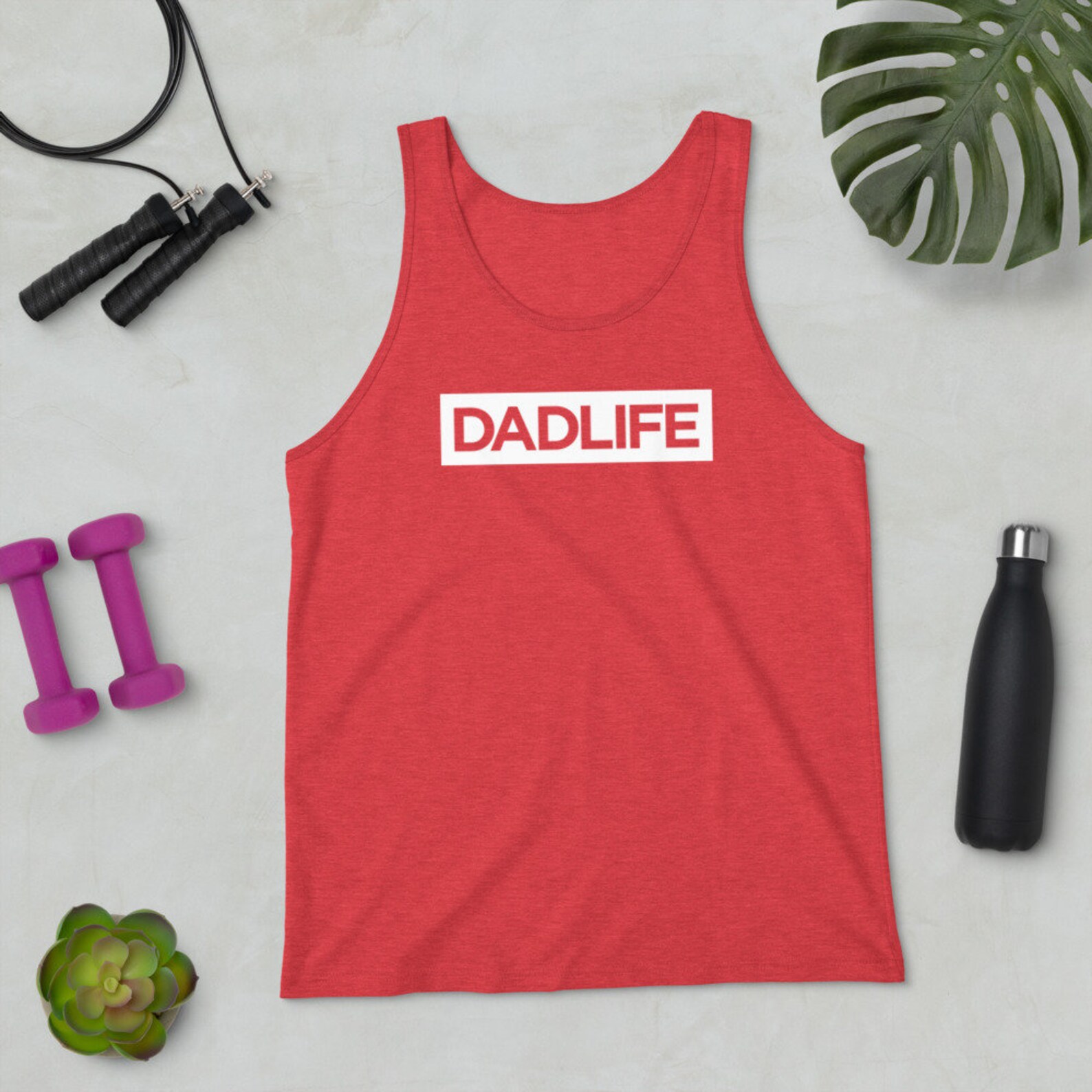 Dad Life Unisex Tank Top Father's Day Gift Cool Dad | Etsy