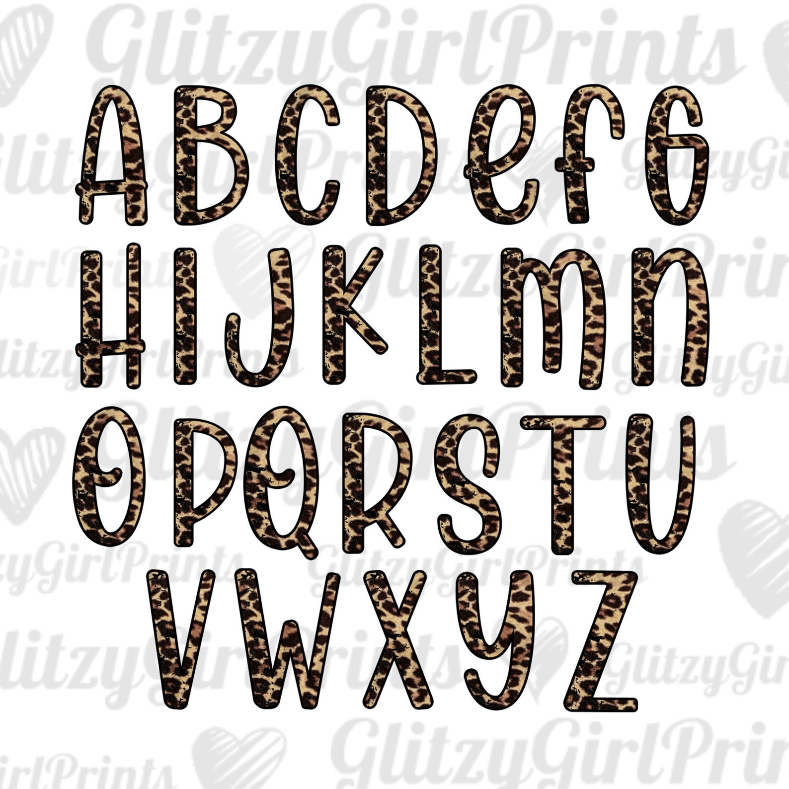 LuLu Alphabet-PNG-Instant download-Sublimation | Etsy