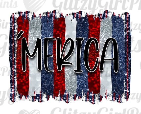 Drawing & Illustration MERICA Sublimation PNG instant download Art ...