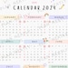 2024 CUTE KIDS CALENDAR, Print and Use Directly, Perfect for ...