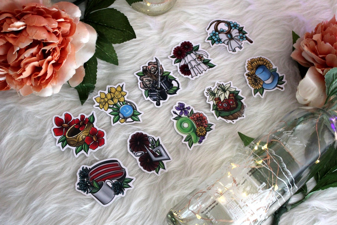 AA Symbols Glossy Vinyl Stickers - Etsy