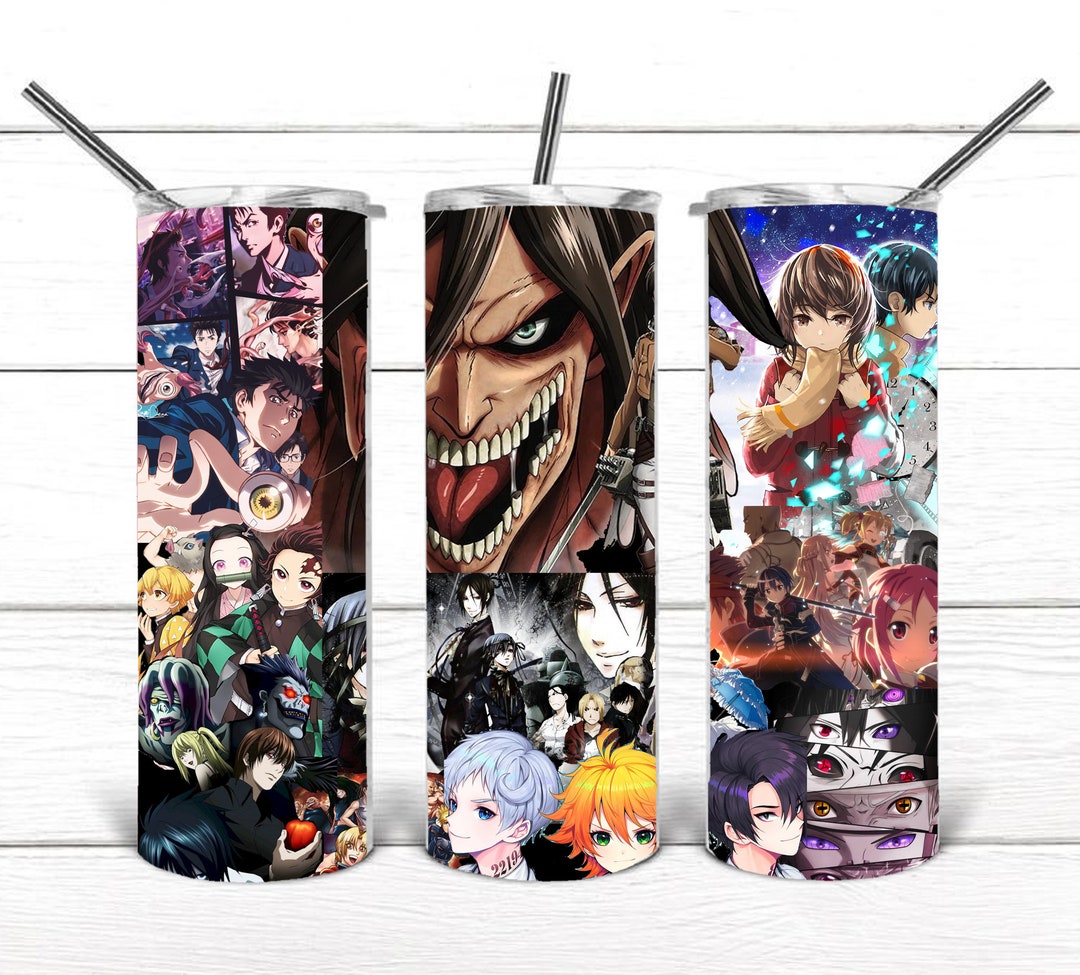 Anime Collage 20oz Tumbler - Etsy