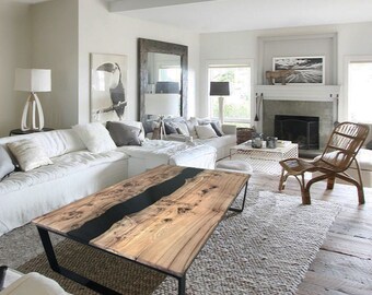 Black Elm Table - Etsy