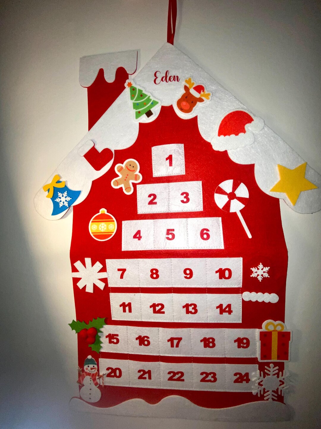 Personalised Fillable Advent Calendar - Etsy