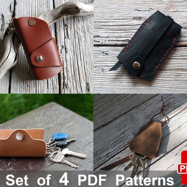 Leather Car Key Case Pattern - Etsy