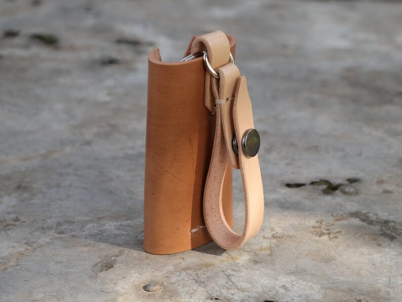 Leather Key Holder PDF Pattern. Leather Key Pouch. Key Bag. | Etsy