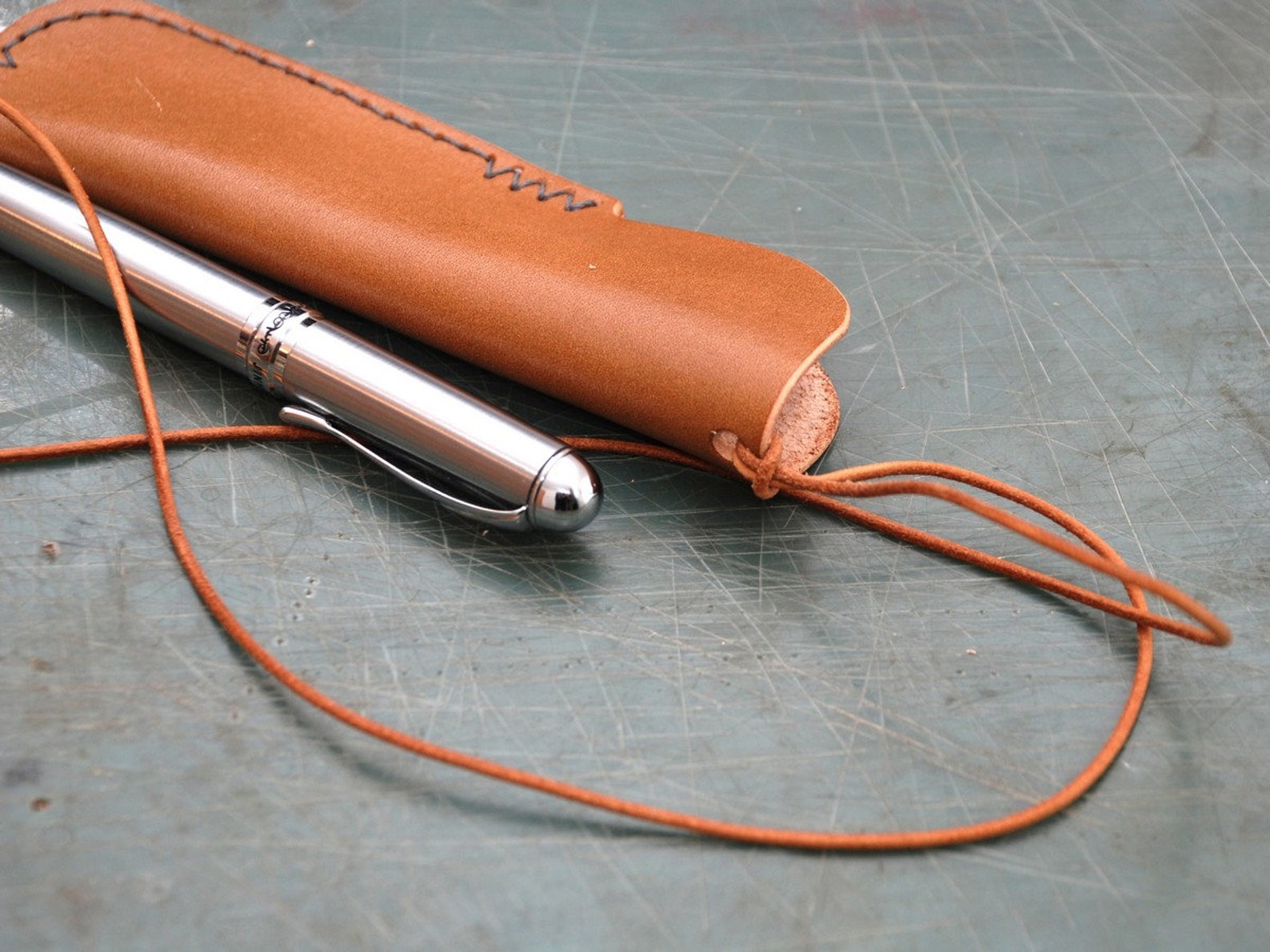 Leather Fountain Pen Holder PDF Pattern. Pen Case Template. - Etsy