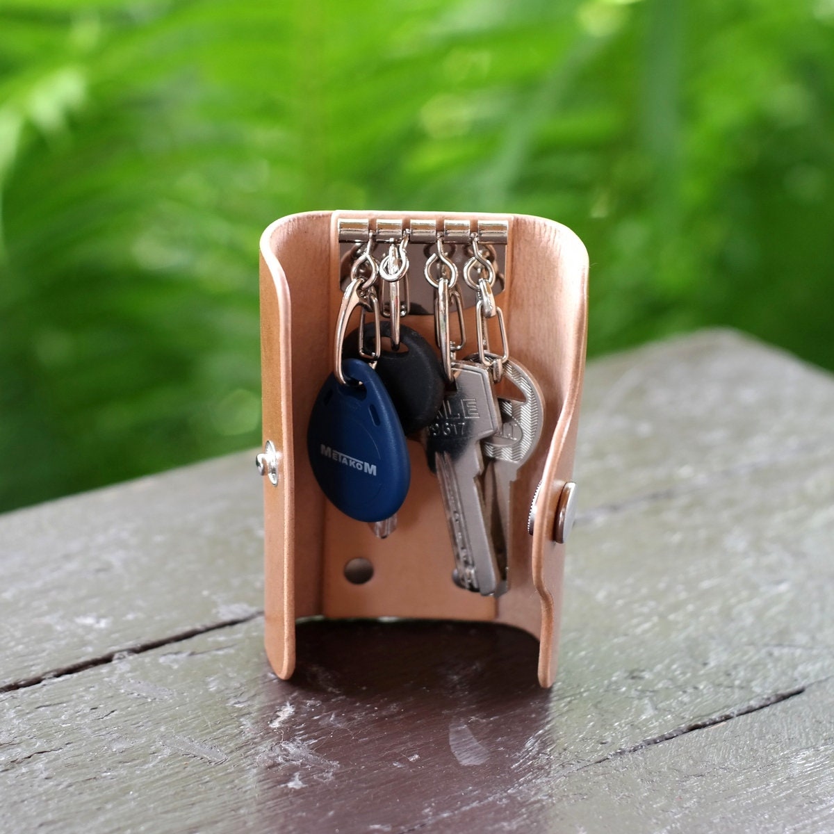 Leather key holder PDF Pattern. Leather key pouch. Keys cover. | Etsy
