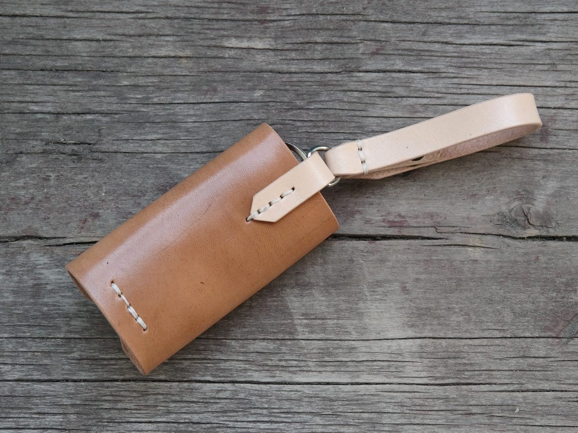 Leather Key Holder PDF Pattern. Leather Key Pouch. Key Bag. - Etsy