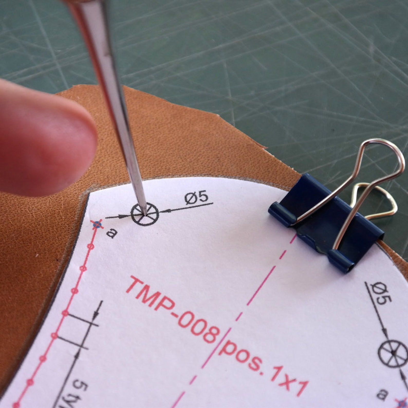 Leather Pen Holder Pattern. Pencil Case PDF Template. Pen - Etsy