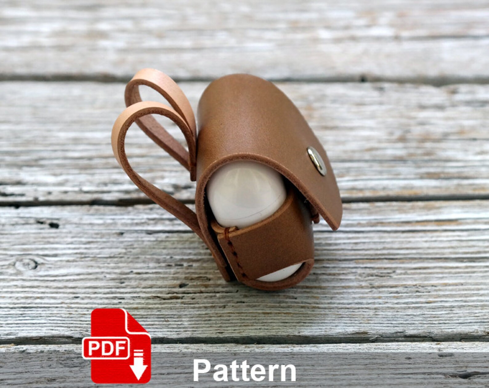 Leather Airpods Case PDF Pattern. Earphone Pouch. Mini Bag Pattern ...