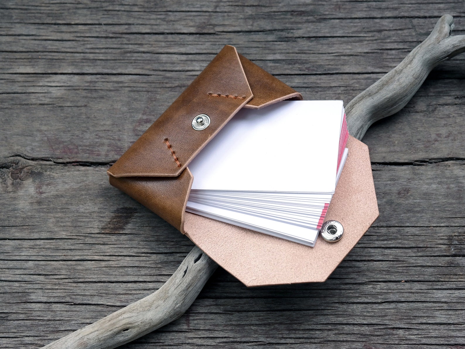 Leather Business Card Holder PDF Pattern. Template of Pocket - Etsy