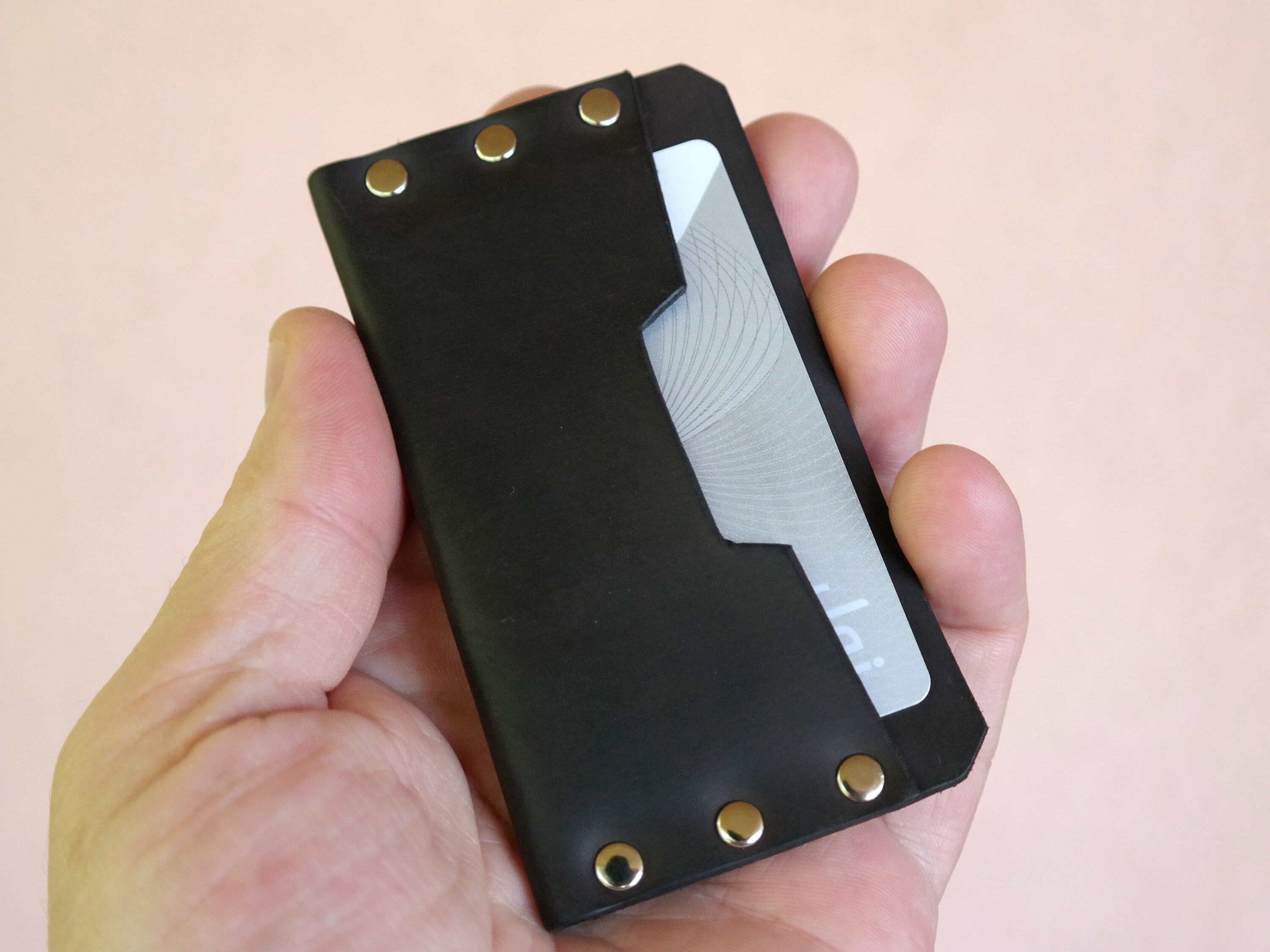 Leather Card Holder PDF Pattern. Template of Pocket Non - Etsy