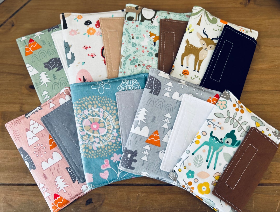 Travel Crayon Wallet Set With 4x6 Notepad and 8 Crayons Ready for Gift ...