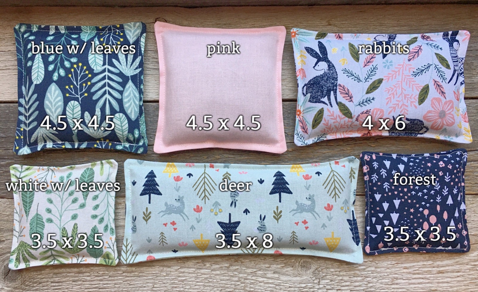 Hot/Cold Packs with Organic Flax Seed | Etsy