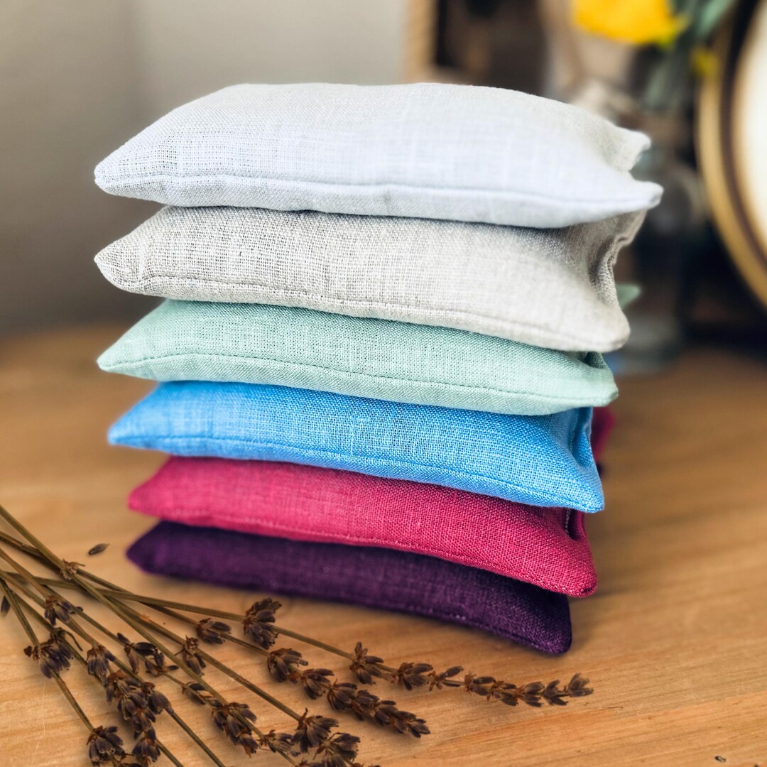 4 X 6 Linen Fabric Hot/cold Packs With Organic Flax Seed, Unscented ...