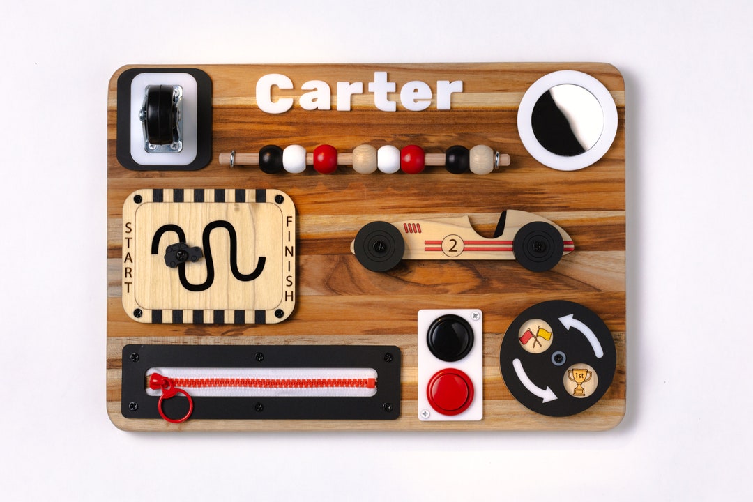 Race Car Busy Board / Activity Board - Etsy