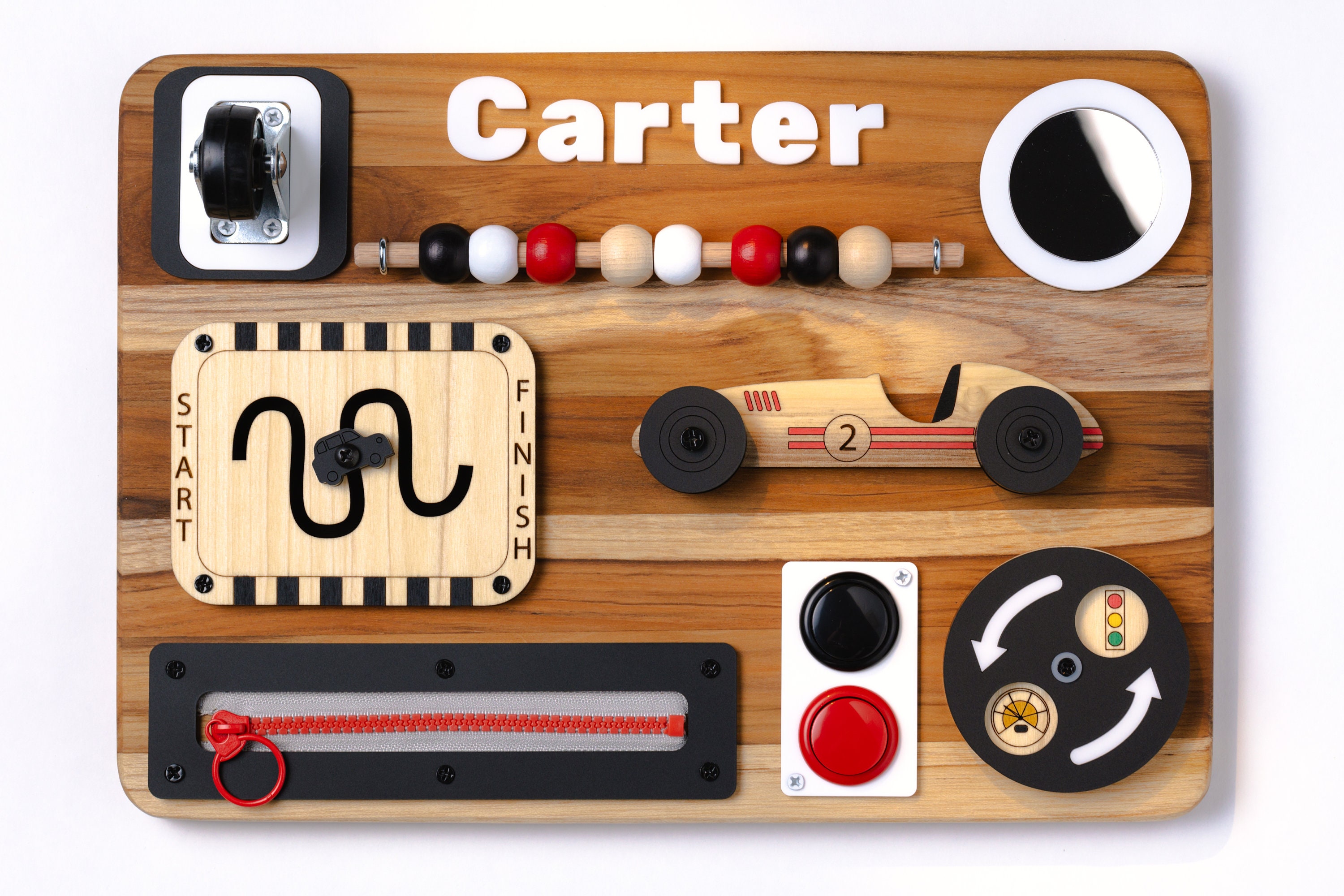 Race Car Busy Board / Activity Board - Etsy