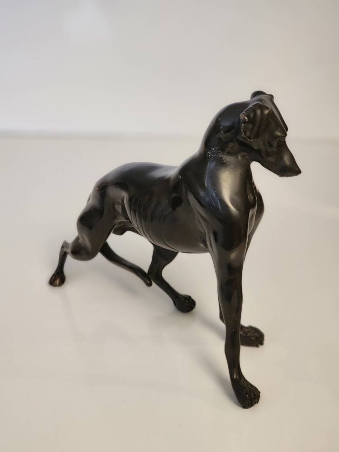 Hunting Dog Bronze Figurine - Etsy