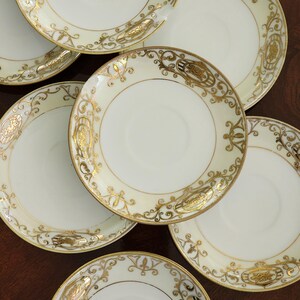 Broken China Discontinued Noritake 175 Gold Christmas Ball Dinnerware ...
