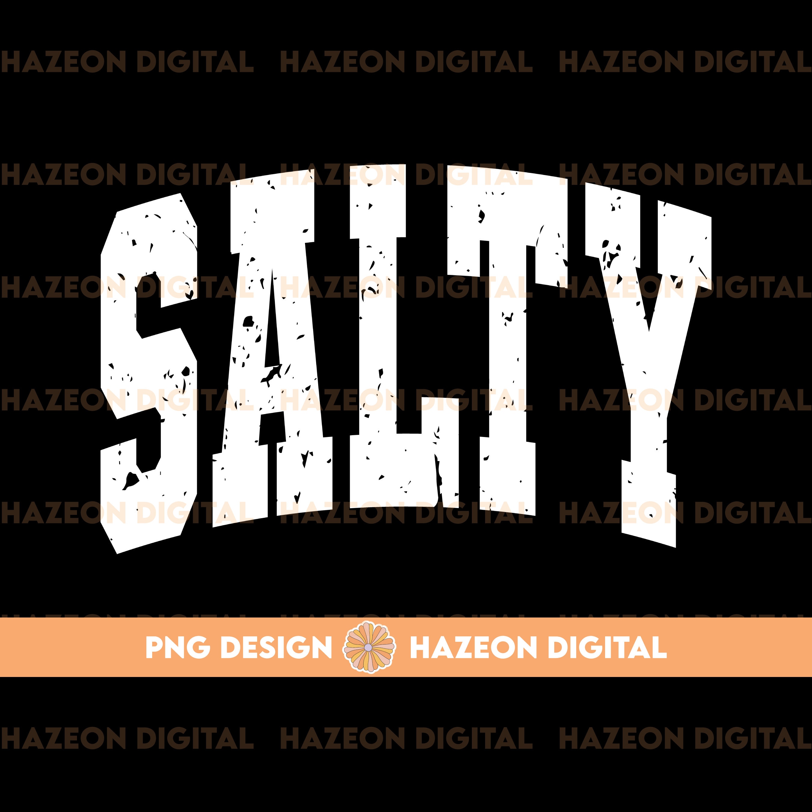 Salty Png Distressed Trendy Retro Varsity Surfer Coconut Girl - Etsy