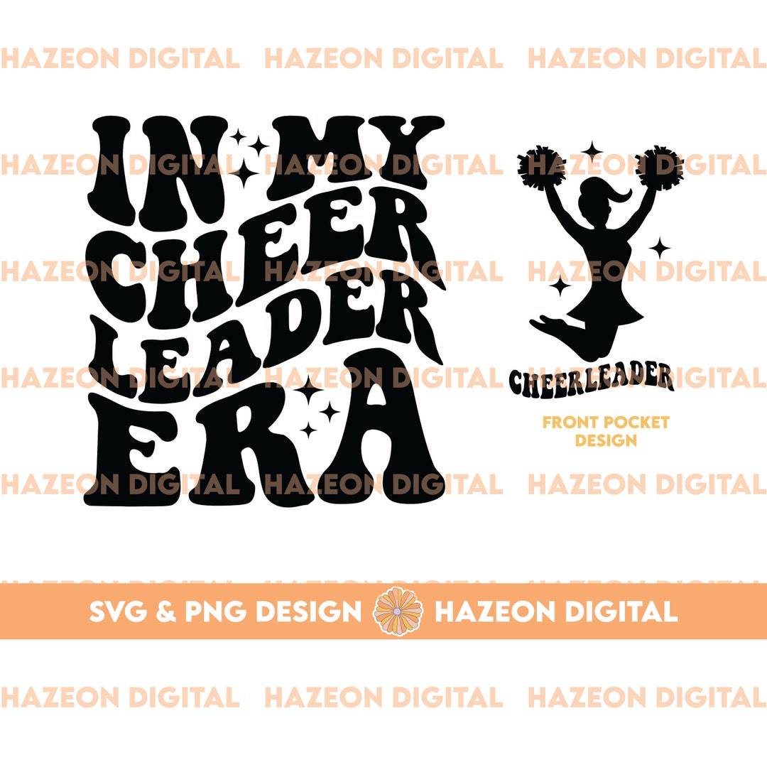 In My Cheerleader Era SVG PNG Cheerleader Svg Game Day Svg Sports ...