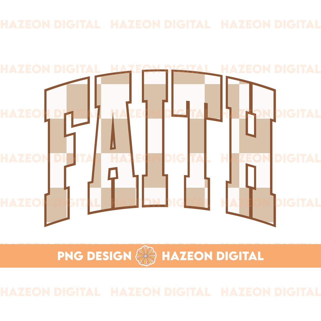 Trendy Christian Faith PNG Checkered Varsity Png Jesus Png Christian ...