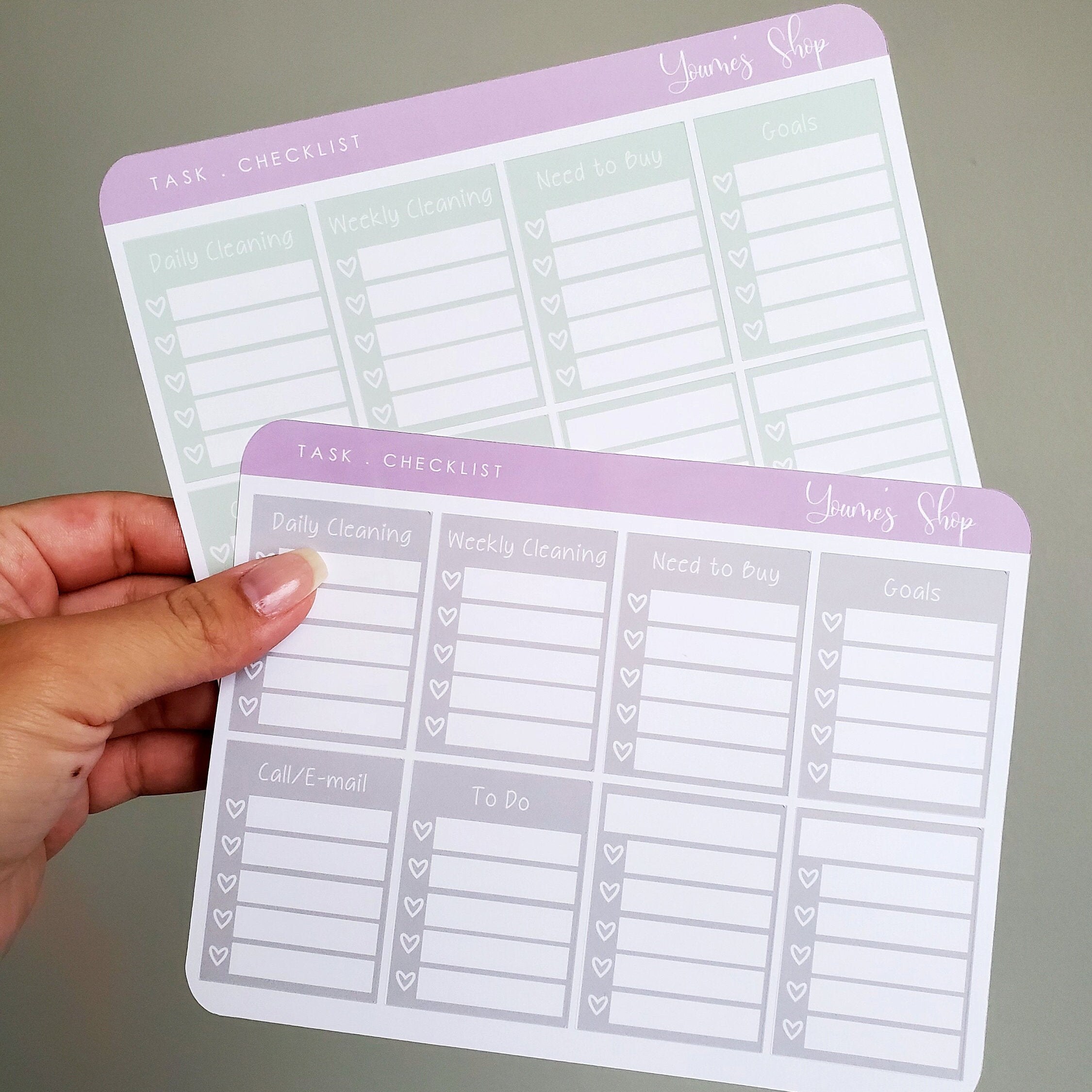Task Checklist Stickers for Planner Planner Stickers | Etsy