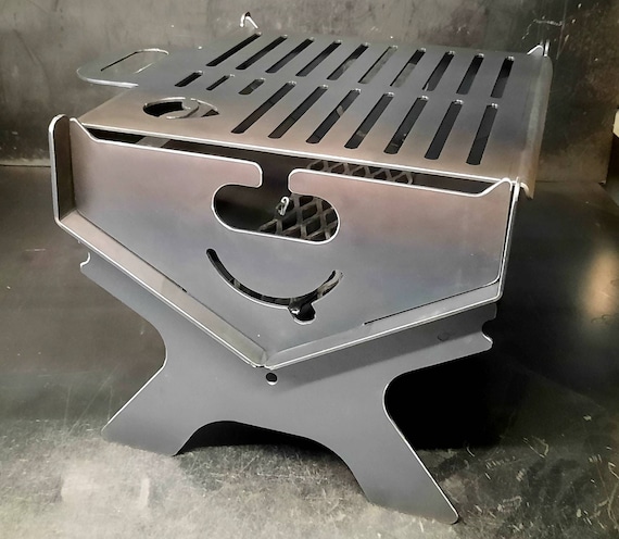 Lil Marv Firepit & BBQ Grill Lil Alien Little Brother - Etsy UK