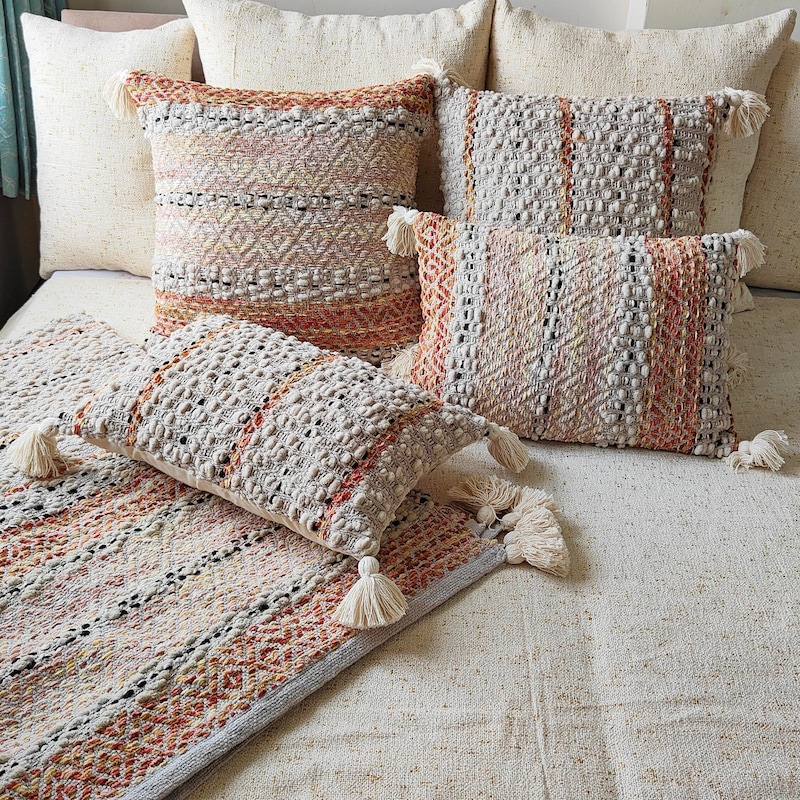 Boho Throw Pillow - Etsy