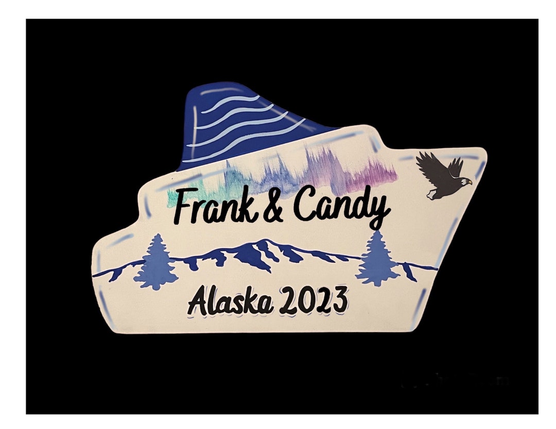 Alaska Cruise Ship Customizable Door Cabin Sign - Etsy