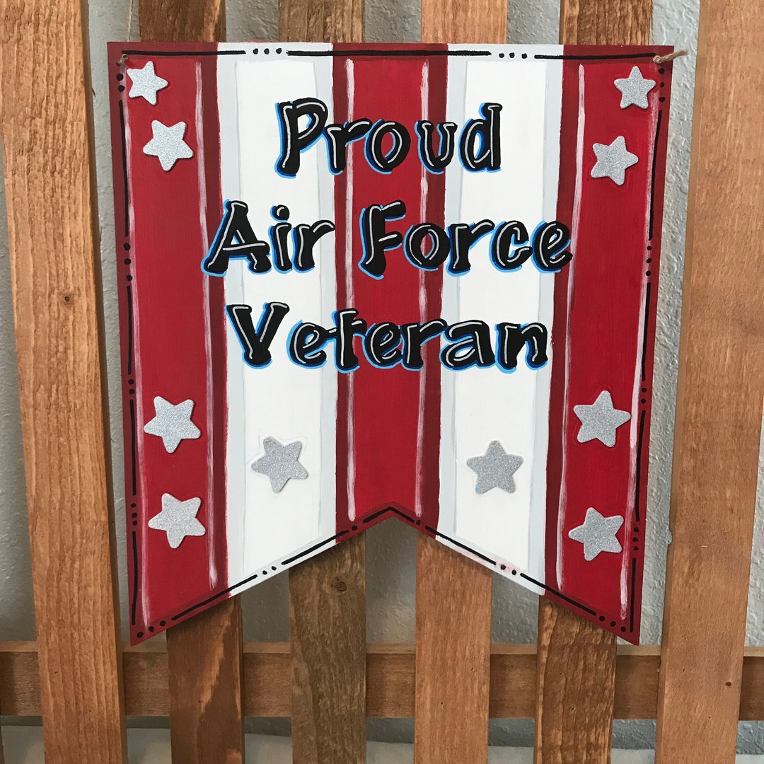 Veteran Door Hanger, Veteran Wall Sign - Etsy