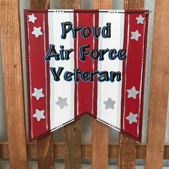 Veteran Door Hanger Veteran Wall Sign | Etsy
