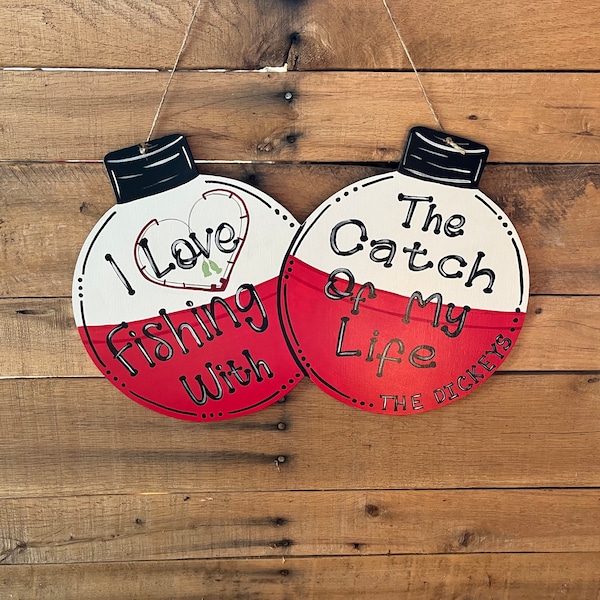 Fishing Bobber Sign - Etsy