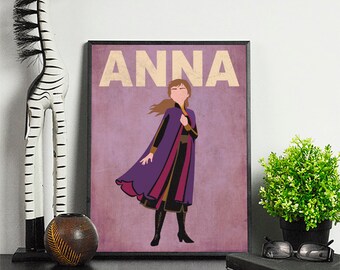 Princess Anna Poster - Etsy