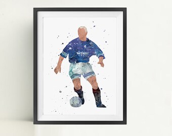 Gazza Poster - Etsy