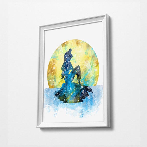Ariel Poster - Etsy