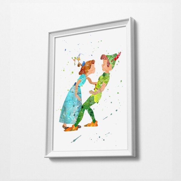 Peter Pan Print - Etsy