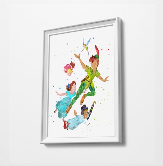 Peter Pan Minimalist Poster
