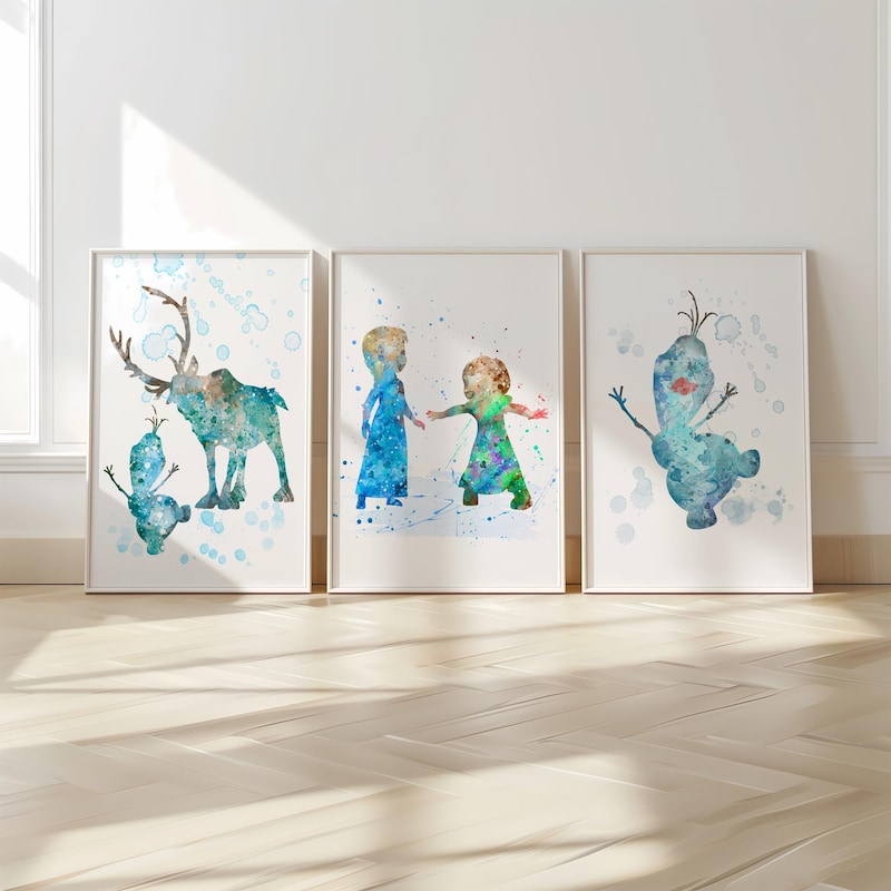 Frozen Art - Etsy