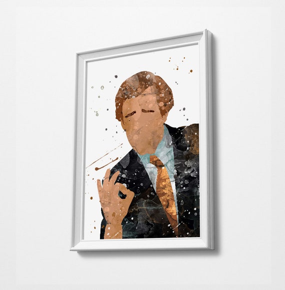 Alan Partridge Minimalist Art Watercolor Print Poster Gift - Etsy UK